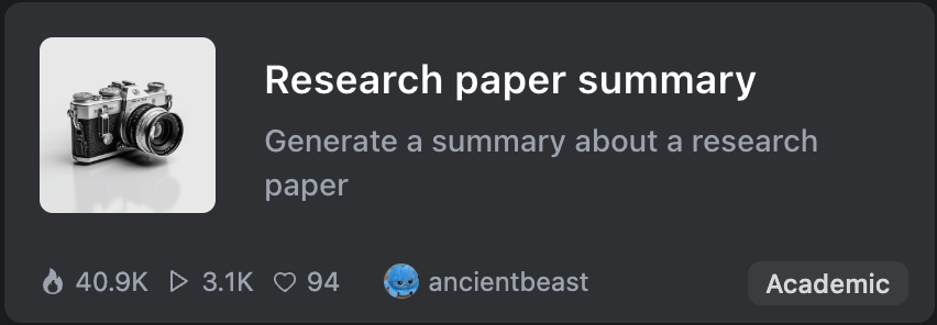 Examples of Prompts – FlowGPT